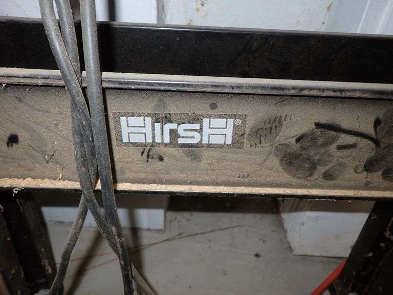 TESTED Collapsible HIRSH Router Table w/router - Auction Ohio