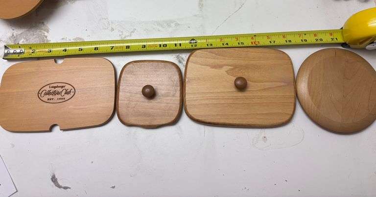 Longaberger Lids - Auction Ohio