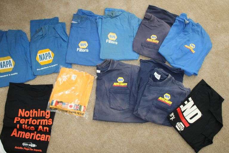 Vintage Napa Shirts - Auction Ohio