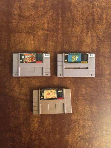 Super NES Games - Auction Ohio