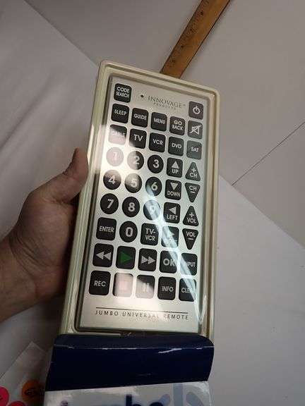 TESTED Innovage Jumbo Universal Remote Control - Auction Ohio