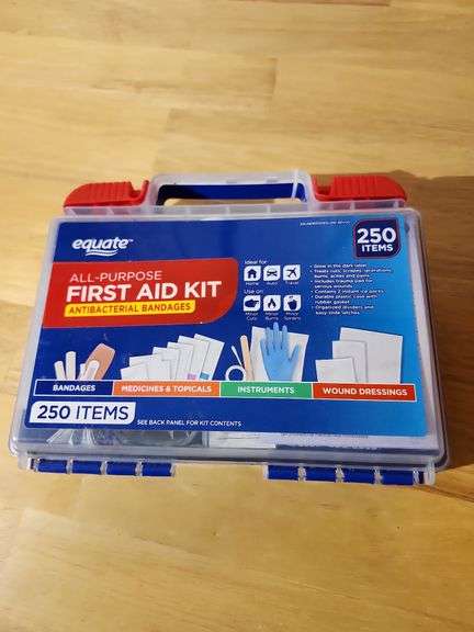 Equate All Purpose First Aid Kit Unopened - Auction Ohio