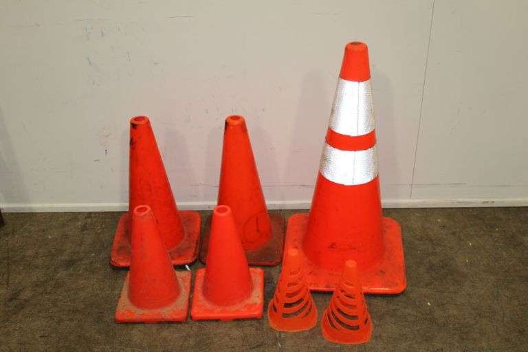 Construction Cones - Auction Ohio