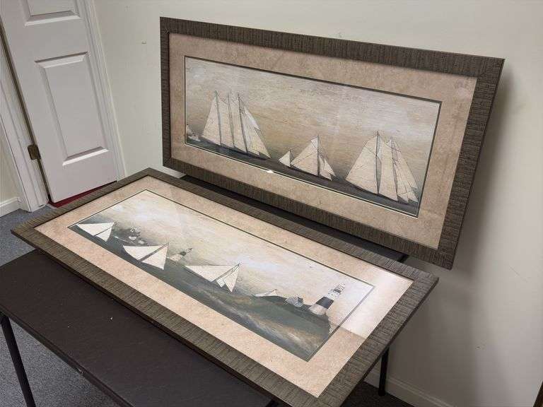 Two Signed Sailing Prints - Auction Ohio
