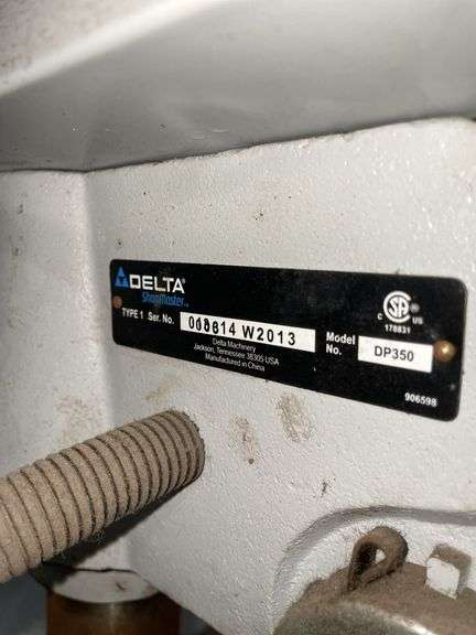 Delta ShopMaster DP350 Drill Press - Auction Ohio