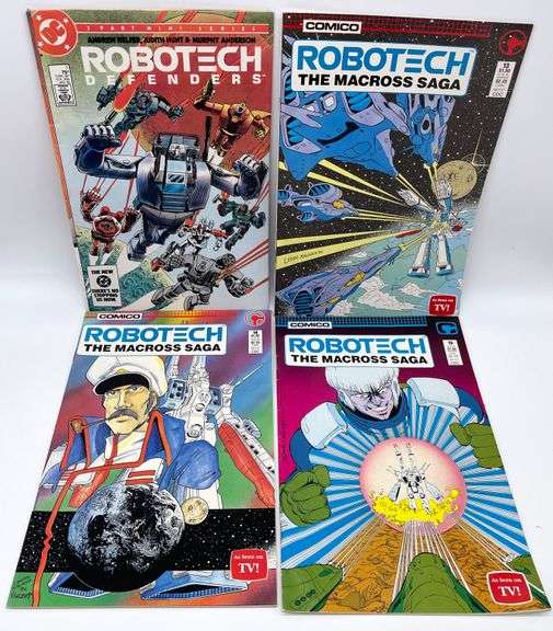 Robotech Comic Books - Auction Ohio