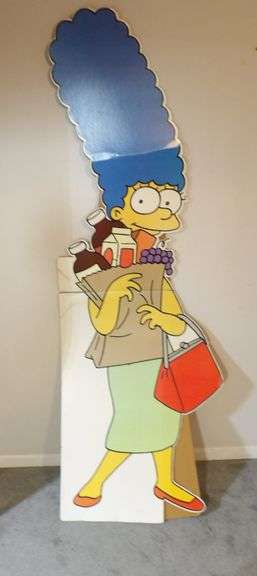 Marge Simpson Cardboard Cutout - Auction Ohio