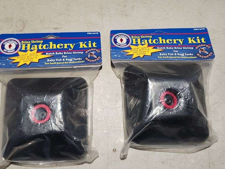 2 Brine Shrimp Hatchery Kits -New In The Package - Auction Ohio