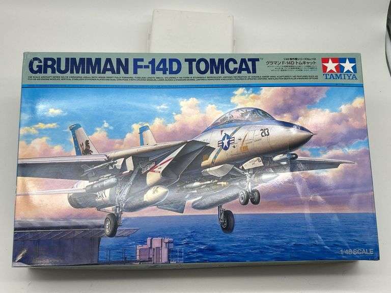 Tamiya 1/48 Scale Grumman F-14D Tomcat Model Kit - Auction Ohio