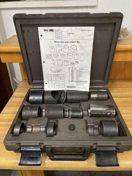 SPX OTC Master Ball Joint Adapter Set - Model 7918 - With Case ...