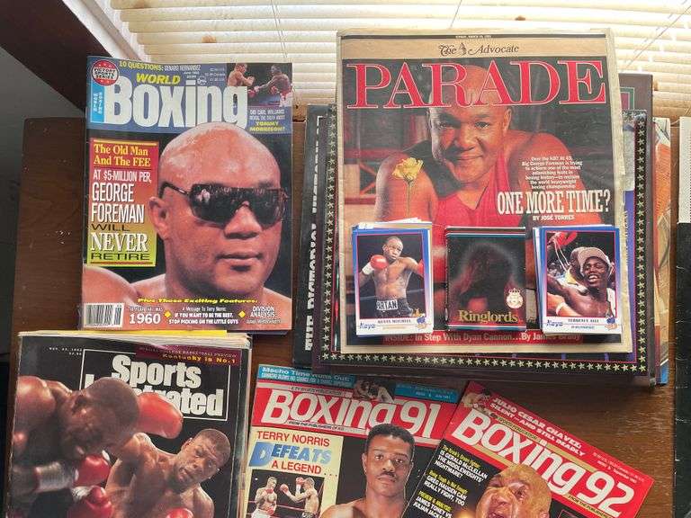 Boxing Magazines, Cards, and Books - Auction Ohio