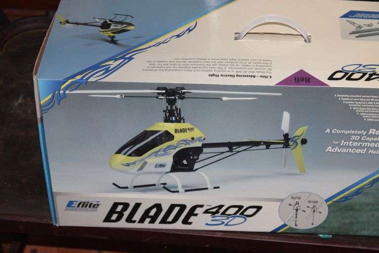 E-flite Blade 400 3D Remote Controlled Model Helicopter Kit - Auction Ohio