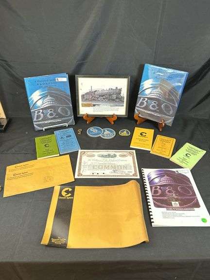 B & O Railroad Collectibles - Auction Ohio