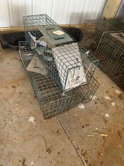 Three Live Traps - Auction Ohio