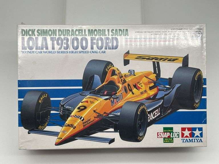 Tamiya Lola T93/00 Ford 1/20 Scale Model Kit – Dick Simon Duracell ...