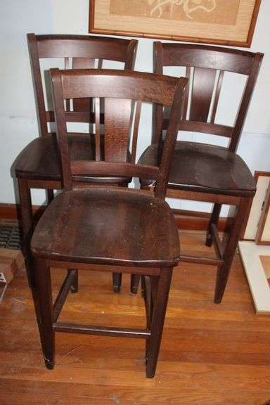 Mission Counter Stools - Auction Ohio