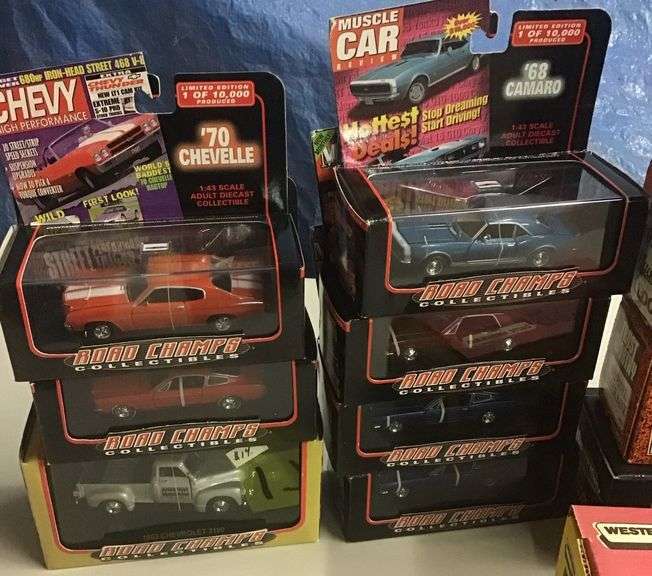 Box of Collectible Cars, Trucks, & Banks - Auction Ohio
