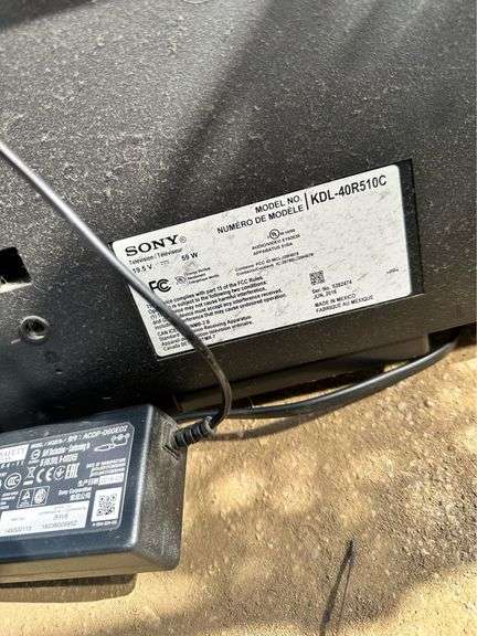 Sony Television - Auction Ohio