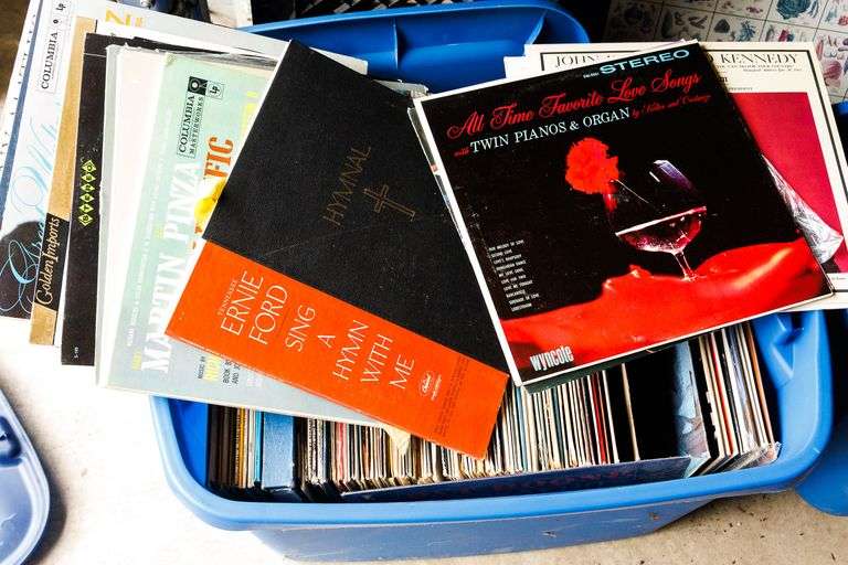 Large Collection of Vinyl Records - Auction Ohio