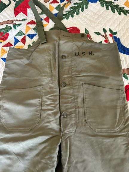 U.S. Navy Cold Weather Overalls - Auction Ohio