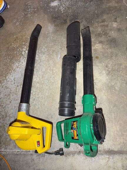 Two Electric Leaf Blowers - Auction Ohio
