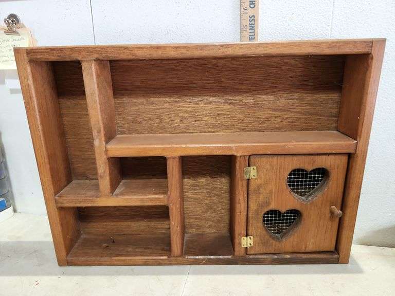 Wooden Shadow Box 19.5''X14''X2.75'' - Auction Ohio