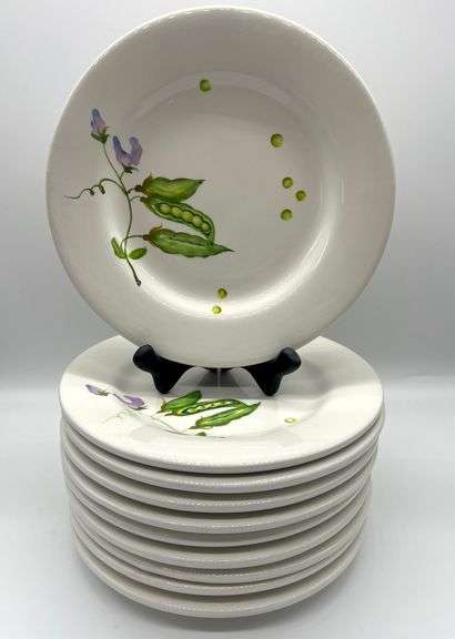 World Market "Pea" Plates - Auction Ohio