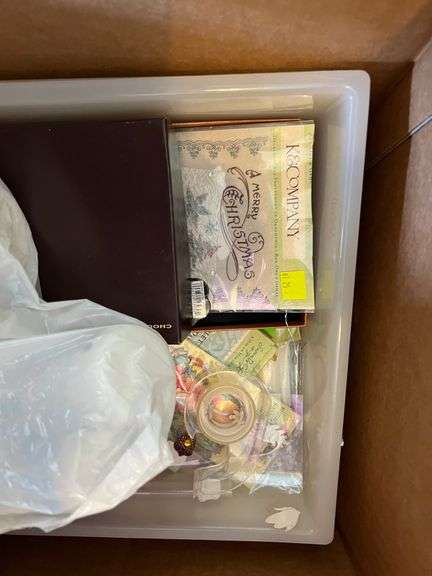 Two open boxes filled with miscellaneous items - Auction Ohio