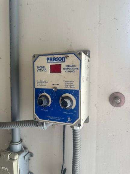 PHASON VTC-1D TEMPERATURE CONTROL SYSTEM (Baltimore) - Auction Ohio