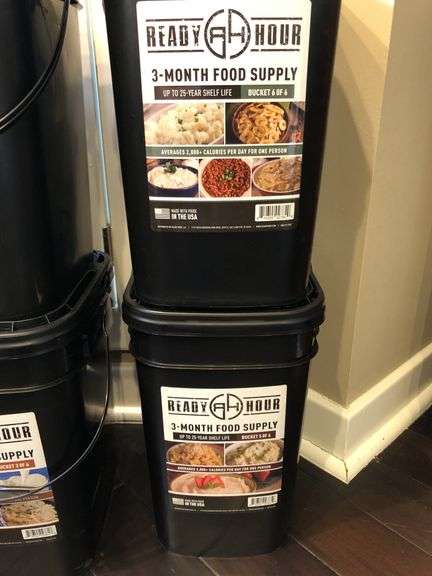 Ready Hour 3-Month Food Supply - Auction Ohio
