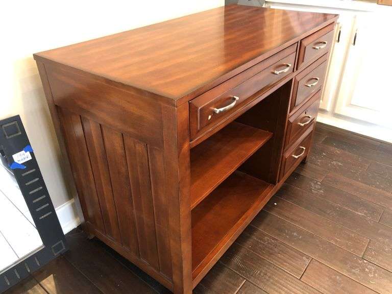 Mission Style Office Credenza - Auction Ohio
