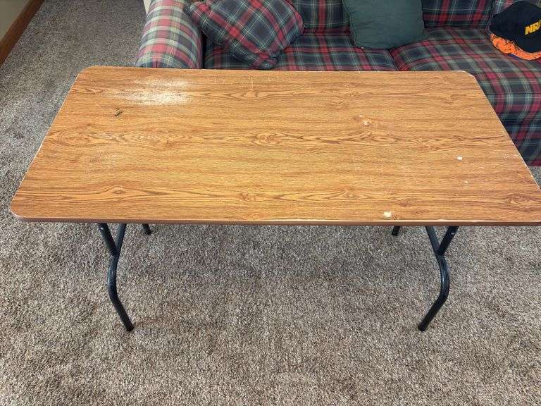 4 Foot Folding Table - Auction Ohio