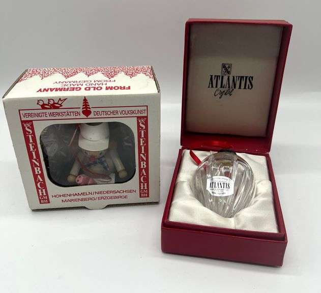 Steinbach Ornament & Crystal Ornament - Auction Ohio