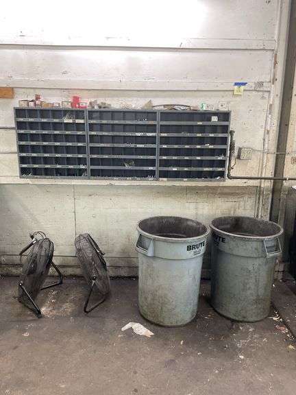 Wurth Parts Bins (Set of 3), Fans & Trash Cans - Auction Ohio