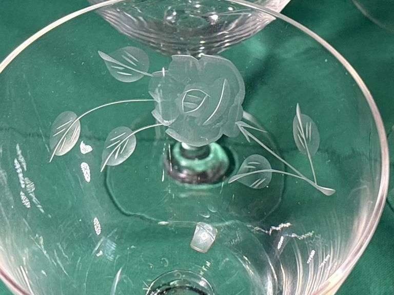 Tiffin Crystal Stemware - Auction Ohio