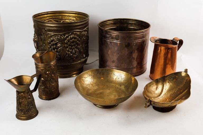 Collection of Decorative Brass Items - Auction Ohio