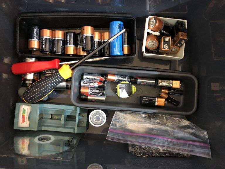 Assorted Batteries, Hardware & Supplies - Auction Ohio