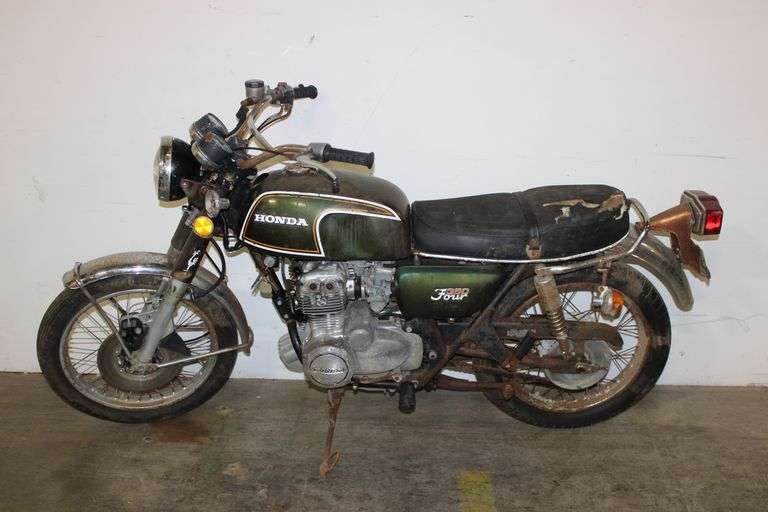 1972 Honda 350 Four Motorcycle - Auction Ohio
