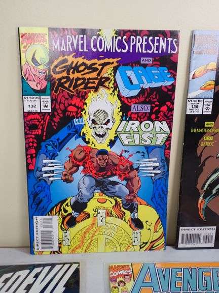 Marvel Comic Books - Ghost Rider - Daredevil - Avengers West Coast ...