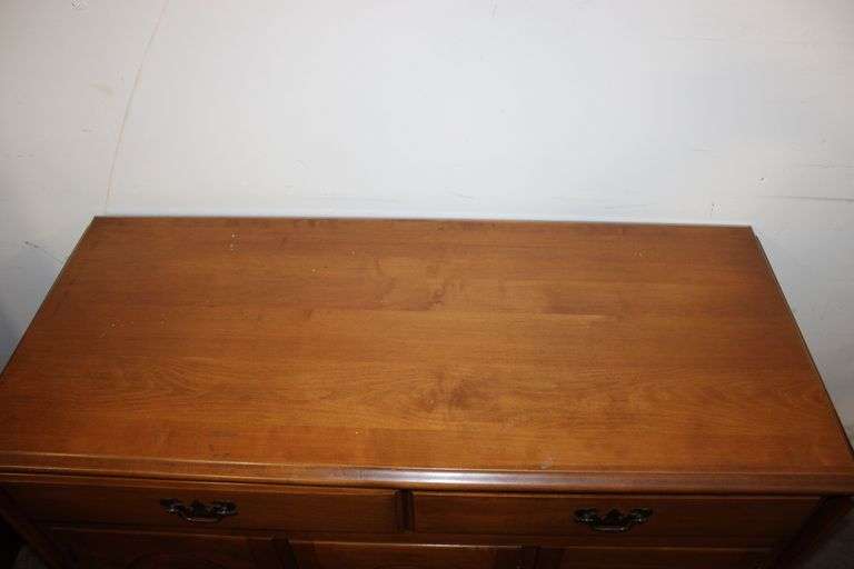 Colonial Maple Sideboard - Auction Ohio