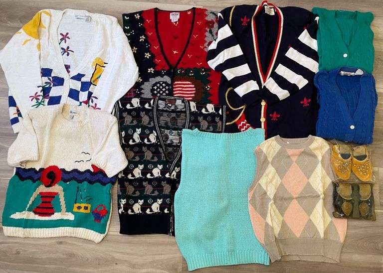 Vintage Sweaters & Clothing - Auction Ohio