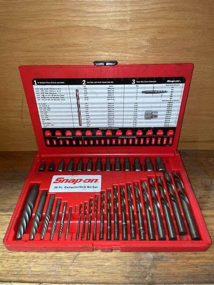 Snap-On EXD35 35-Piece Screw Extractor - Auction Ohio