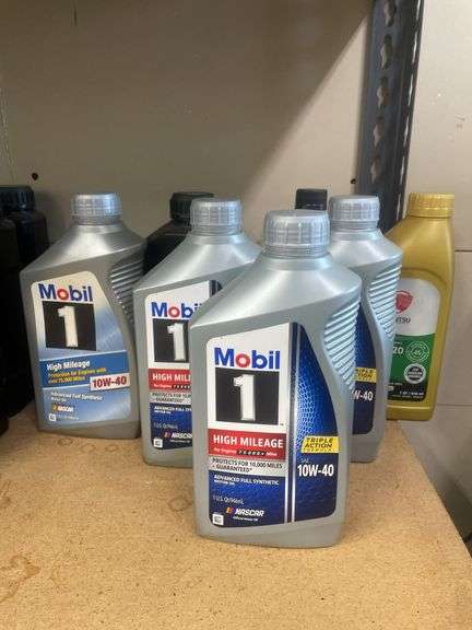 High Mileage & Performance Motor Oils - Auction Ohio