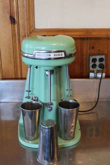 Hamilton Beach Model 940 Milkshake Mixer with Stainless Steel Cups ...