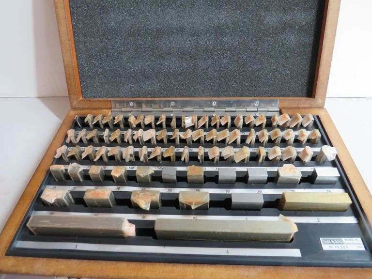 Gage Blocks - Auction Ohio