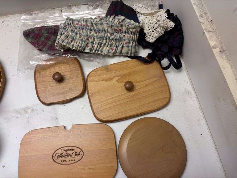 Longaberger Lids - Auction Ohio