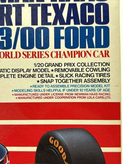 Tamiya 1/20 Newman Haas Kmart Texaco Lola T93/00 Ford Model Kit ...