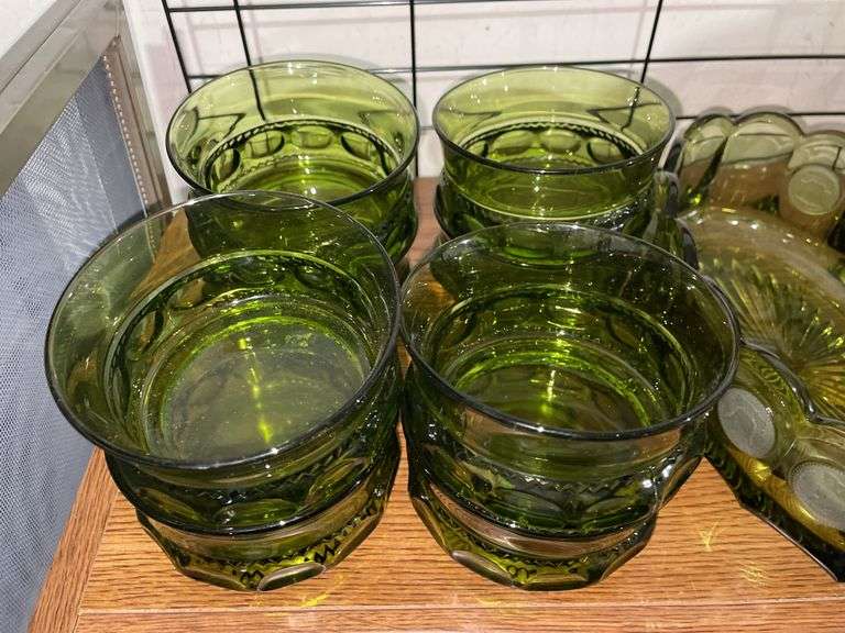 Vintage Green Glassware - Auction Ohio