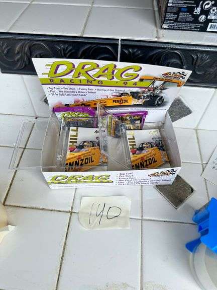 Box of Drag Racing Cards - Auction Ohio