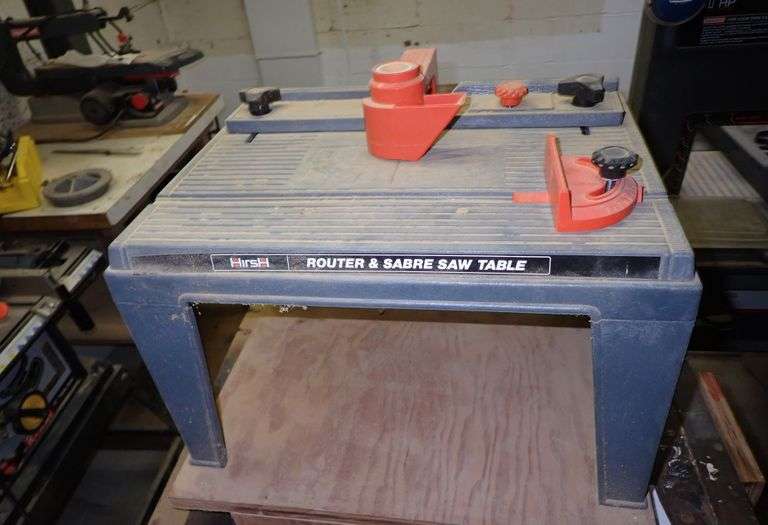 Hirsh Router & Sabre Saw Table - Auction Ohio